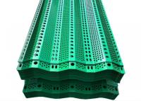 China Flexible Flame Retardant Punched Metal Screen Windproof Dust Suppression Net with Round Holes for sale