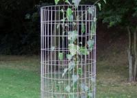 China ISO9001 SS304 SS201  Plastic Coated Wire Mesh Panels For Support Of Plants for sale
