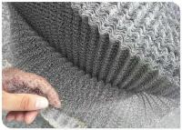 China 2'' To 42inch Wide Ginning Type Knitted Wire Mesh High Filtering Efficiency for sale