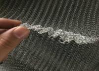 China 2'' To 42inch Wide Ginning Type Knitted Wire Mesh High Filtering Efficiency for sale