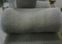 China Flattened Type Nickel Knitted Wire Mesh For Demister Pad Filter for sale