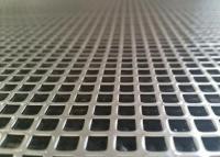 China Rectangular Holes Diagonal Pitch Perforated Mesh Sheet 1000mm×2400mm for sale