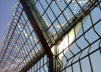 China High Security Plastic Coated Welded Wire Mesh Panels with 50mmx100mm and 50mmx200mm Hole Sizes for Airport Fence for sale