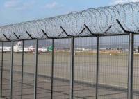 China High Security Plastic Coated Welded Wire Mesh Panels with 50mmx100mm and 50mmx200mm Hole Sizes for Airport Fence for sale