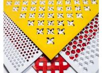 China Slotted Hole Punched Metal Sheet and Perforated Metal Panel in Multiple Colors with Aluminum and Stainless Steel Material for sale