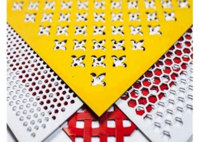 China Slotted Hole Punched Metal Sheet and Perforated Metal Panel in Multiple Colors with Aluminum and Stainless Steel Material for sale