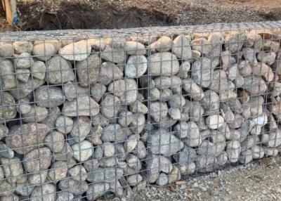 China ISO45001 Certified Zn-5 Al Galvanized Welded Wire Mesh Panels with 50x70 Hole Size for Gabion Retaining Wall for sale