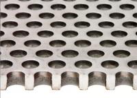 China 16/65 Mn Q355B Mn Thick Punched Metal Sheet 1mm Round Hole Perforated Sheet for sale