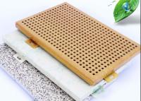 China Anti Humidity Perforated Aluminium Facade Plate with Fluorocarbon Coating in 1220*2440 and 1000*2000 Sizes for sale