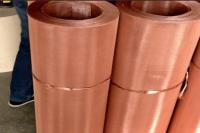 China High Strength Phosphor Bronze Woven Wire Mesh Screen with 2-350 Mesh Count and 0.032-2.5mm Wire Diameter for sale