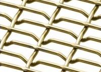 China 0.8mm-12.7mm Corrosion Resistant Crimp Wire Mesh Screen Silver And Black for sale