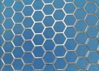 China Hexagonal Perforated Mesh Sheet with 100mm Hole Size for Efficient Filtration in Industrial Applications for sale