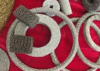 China Multi Strand Knitted Wire Mesh Fabric Heat Resistant for sale