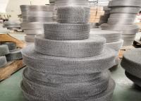China 40mm Width Knitted Stainless Steel Mesh Tube For Filter Elements for sale