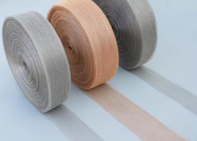China Single Strand Knitted Wire Mesh with Diameter 0.08mm To 0.3mm for Filteration 48 to 130 in Popular Widths 30mm to 120mm for sale
