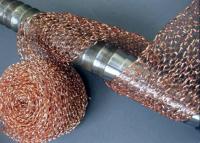 China 3mm Knitted Wire Mesh with Effective 76 Filtration and 0.02-3mm Wire Diameter for High Performance Applications for sale