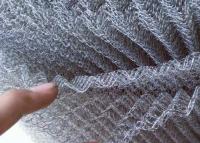 China Stainless Steel 304 and 316 High Temperature Resistant Knitted Wire Mesh with Multi Strand Wire Weave for sale