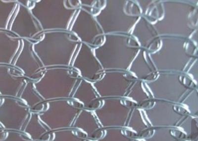 China Stainless Steel 304 and 316 High Temperature Resistant Knitted Wire Mesh with Multi Strand Wire Weave for sale