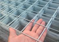 China 8 Gauge Galvanized Welded Wire Mesh Panels for Durable Temporary Fencing and High Load Capacity for sale