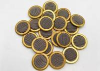 China Durable Copper Filter Screen Mesh with Woven Technic and Custom Shapes for Filtration and Separation for sale