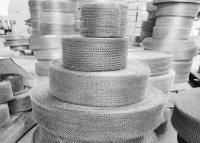 China ISO 9001 Stainless Steel Knitted Wire Mesh For Filter Elements for sale