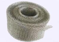 China Stainless Steel Knitted Filter Mesh Types With Or Without Waves for sale