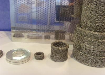 China Durable Stainless Steel Woven Single Strand Knitted Wire Mesh Tube For Filtration for sale