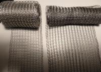 China Single Strand Weave Corrosion Resistant Knitted Wire Mesh For Air Liquid Solid Filtration for sale