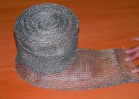 China Single Strand Weave Corrosion Resistant Knitted Wire Mesh For Air Liquid Solid Filtration for sale
