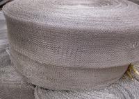 China Galvanized Wire Knitted Mesh Rolls Heat Resistant Against Corrosion for sale