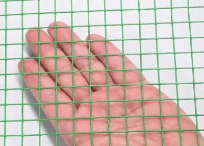 China PVC Coated Square Hole Welded Wire Mesh with 1/4'' 3/8'' and 3/4'' Hole Sizes for Security Cages and Animal Enclosures for sale