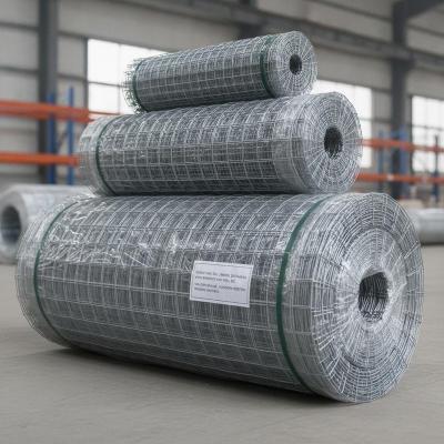 China Weight per roll varies depending on wire diameter and roll size welded mesh rolls 10m length durable corrosion resistant fencing material for sale