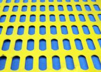 China Tensilestrength 250 to 550 MPa Punched Metal Sheet with Openarea 10 to 70 Percent and Customized Plate Size Width from 50mm to 2000mm for sale