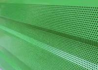 China Flat sheet punched metal sheet polished powder coated galvanized thickness 0.5mm to 10mm suitable for noise control and safety applications for sale