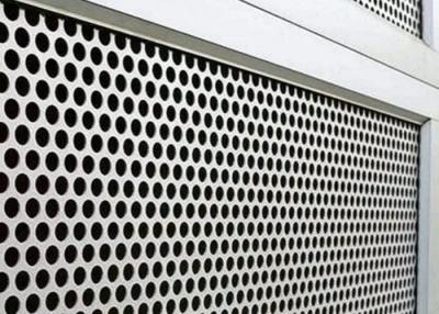 China Flat sheet punched metal sheet polished powder coated galvanized thickness 0.5mm to 10mm suitable for noise control and safety applications for sale