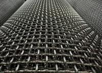 China Pre Crimped Stainless Steel Wire Mesh Screen with Square Openings for Heavy Duty Industrial and Architectural Applications for sale