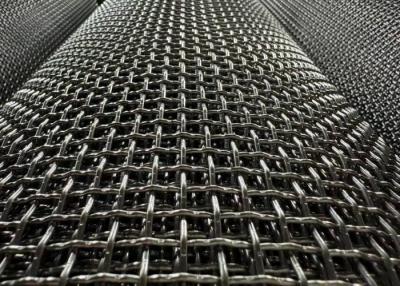 China Pre Crimped Stainless Steel Wire Mesh Screen with Square Openings for Heavy Duty Industrial and Architectural Applications for sale