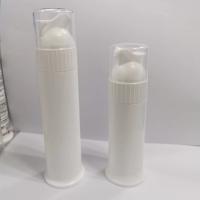 China Press Dispensing Food Grade PP Airless Pump Bottle Toothpaste Custom Logo Available 100ml for sale