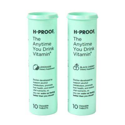 China Effervescent Tablet Tube for 2024 Chlorine Dioxide PP Material and Injection Molding for sale