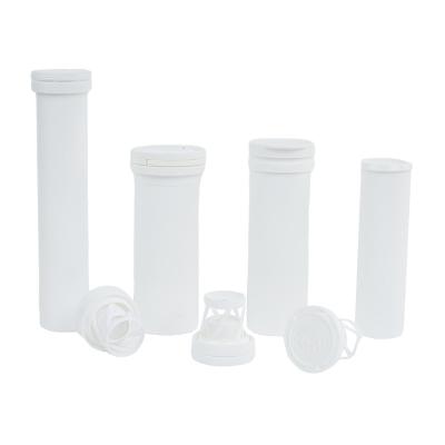 China Effervescent Vitamin C Tube Candy Dispenser Bottle with Twist Lock Food Grade PP for sale