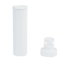 China Effervescent Tablet Bottle with Matte Surface PP Material and Long Vitamin E Tube for sale
