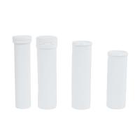 China Custom Logo PP Bottle Matte Surface Handling Electrolyte Effervescent Tablets Tube for sale