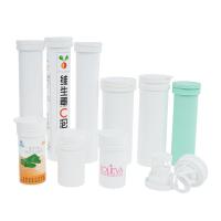China Vc Effervescent Tablet Tube and Vitamin C Bottle with Desiccant Cap in PP Plastic for sale