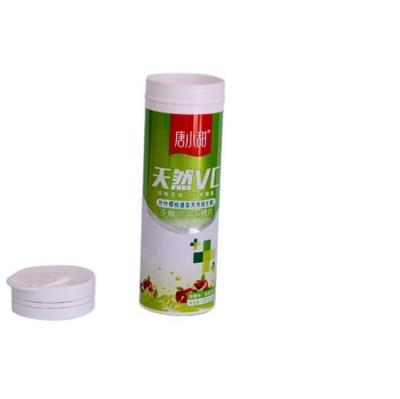 China 35*104 Food Grade PP Plastic Bottle for Custom Logo Tablet Tube for sale