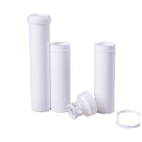 China Non Disposable Vitamin Pill Tube with Desiccant Cover for Ice Cream Plastic Packaging for sale