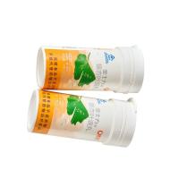 China Easy Clean PP Collar Material Vitamin C Effervescent Tablet Bottles OEM Acceptance for sale