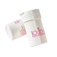 China OEM ODM 144mm Vitamin Effervescent Tablets Tubes With White Logo And Twist Lock Cap for sale