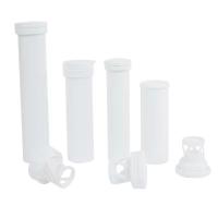China Matte Surface Vitamin Effervescent Bottle 150ml PP Straight Plastic Tube for Travel Empty for sale