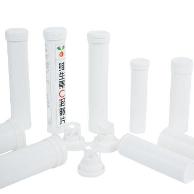 China Portable Plastic Effervescent Tablet Bottle For Counting Tablets And Vitamins for sale