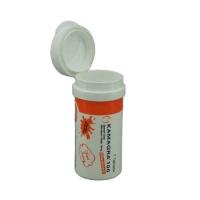 China USA Plastic Bottles for Food Grade PP Vc Effervescent Tablets Decal Surface Handling for sale